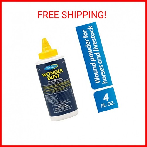 Farnam Wonder Dust Wound Powder for Horses and Show Stock, 4 Ounces | eBay