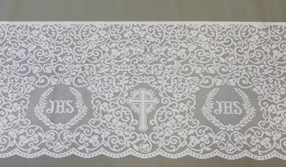 Alb Roman Lace Camice with lace Kapelle Chasuble Vestment Kasel ...
