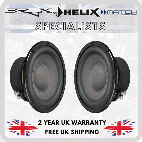 Brax By Audiotec Fischer ML8 Mid Hi-End SQ Midbass Woofer Pair | eBay