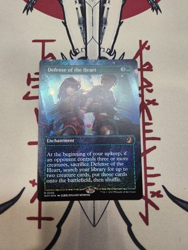 Defense of the Heart (Anime Borderless) (Confetti Foil) - Wilds of ...