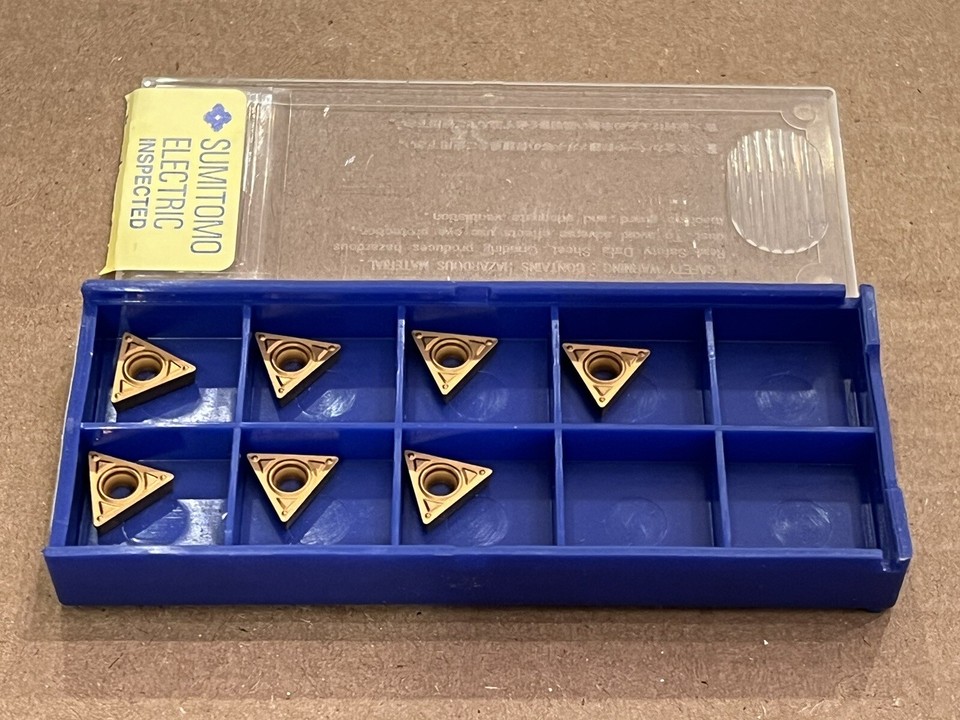SUMITOMO Carbide Inserts - TCMT21.51ENK TCMT110204N-SK AC830P - Qty. 7 ...