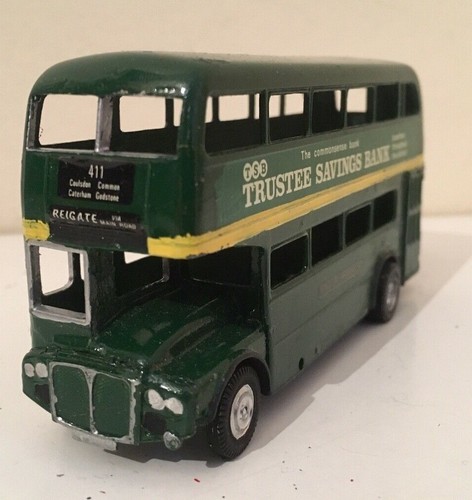 Budgie CODE 3 - Routemaster Double Deck Bus - Repainted - Route 411 ...