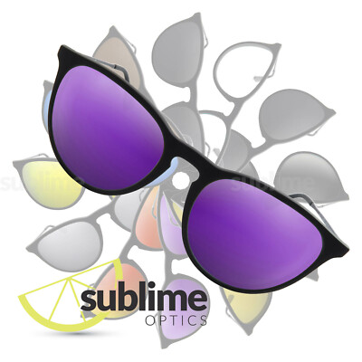 POLARIZED Metallic Indigo Purple Replacement Lenses for Ray Ban Erika ...