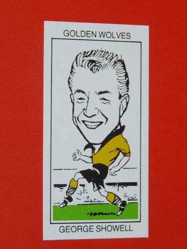 WEST MIDLANDS CARD FOOTBALL 1989 GOLDEN WOLVES WOLVERHAMPTON #13 GEORGE ...