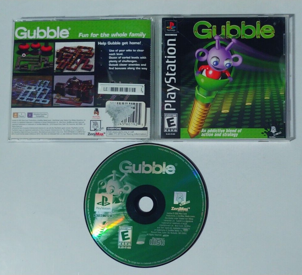 PlayStation 1 -Gubble (2002) PS1 Tested | eBay