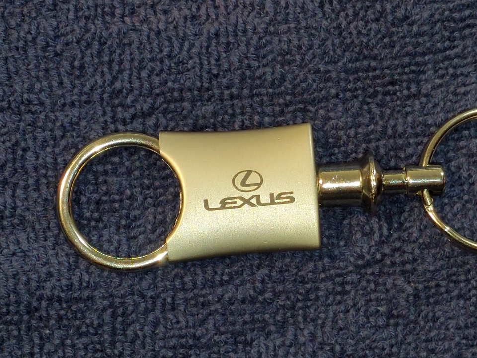 Vintage Lexus Pull A Part Valet Key Chain Keyring Scottsdale Chrome ...