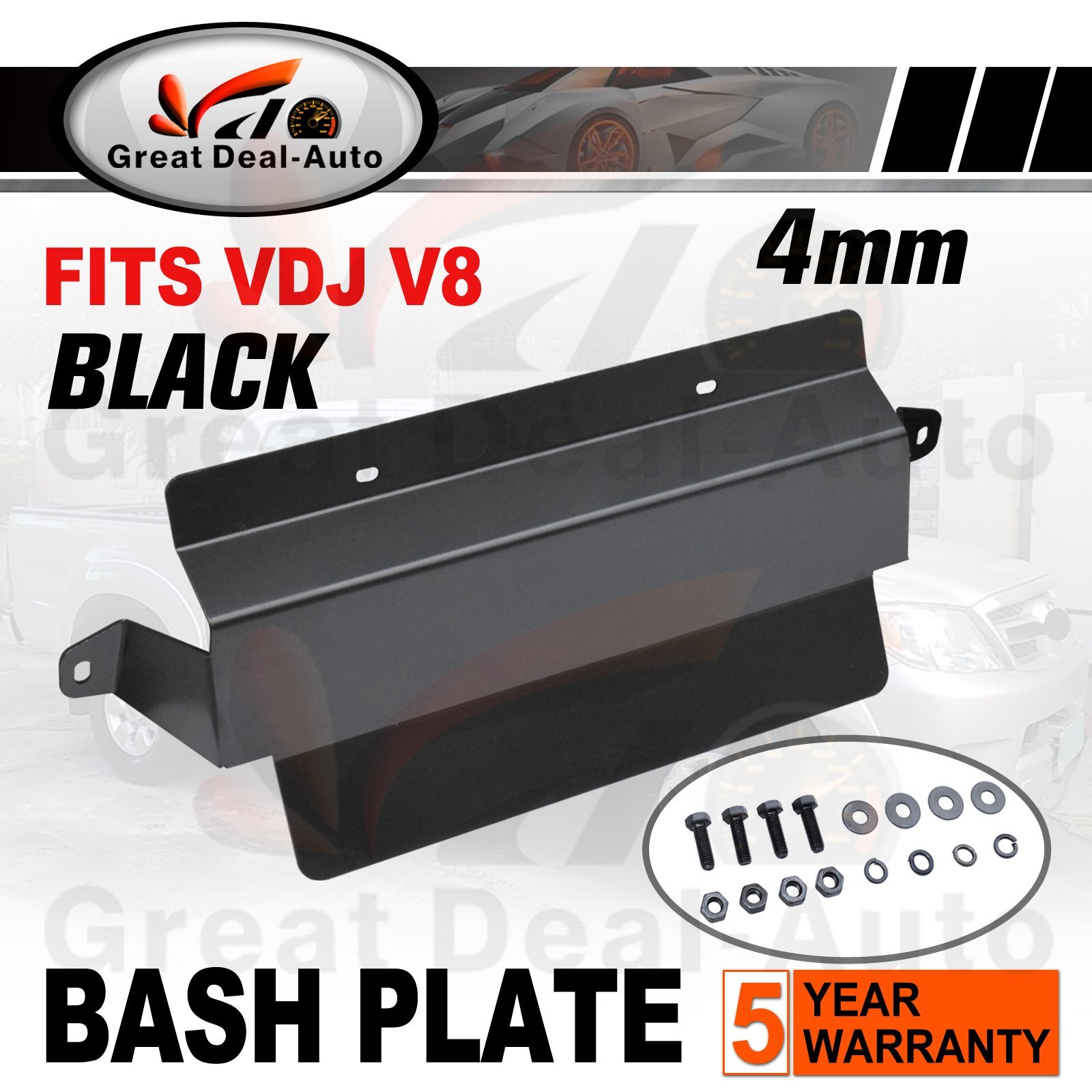 Steel Bash Plates For Toyota Landcruiser 70 76 78 79 Series Radiator ...