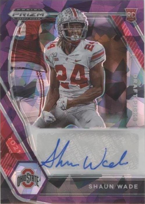 2021 Panini Prizm Draft Picks - Draft Picks Autographs Shaun Wade #DPA ...
