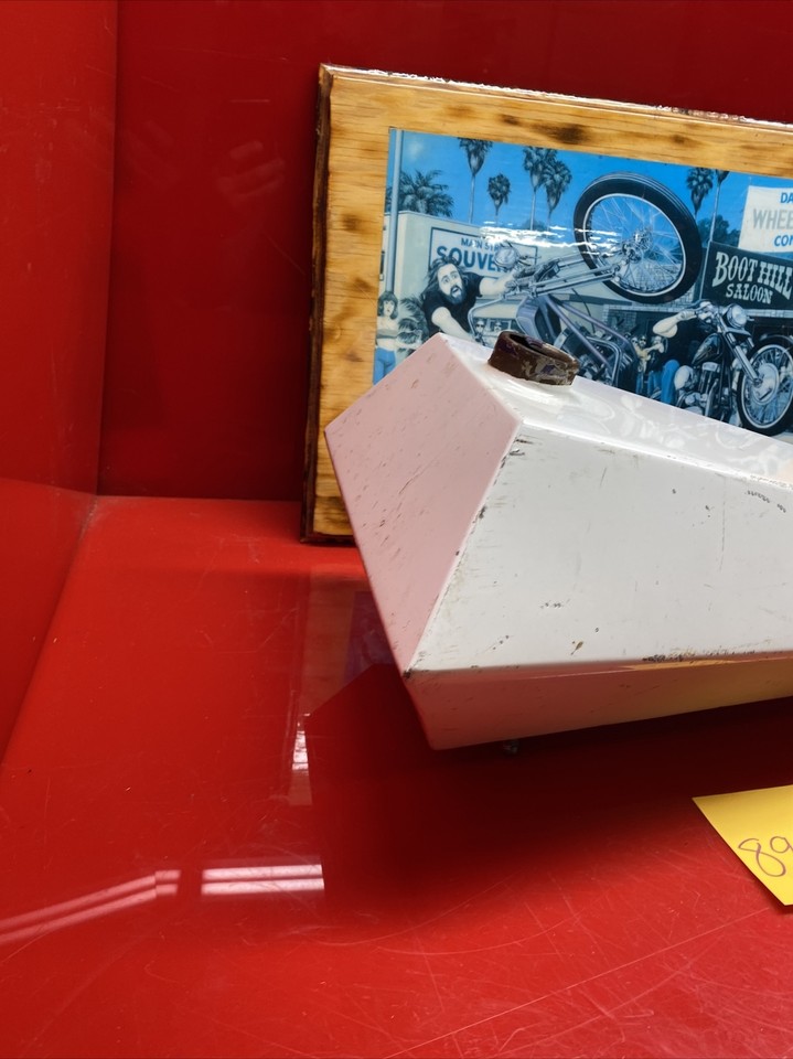 harley chopper prism coffin tank gas Fuel vintage Panhead Sportster ...