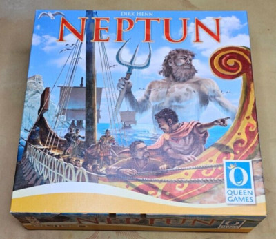 Neptun (Board Game, 2014) Queen Games - Including Queenies 1, 2, 3 | eBay