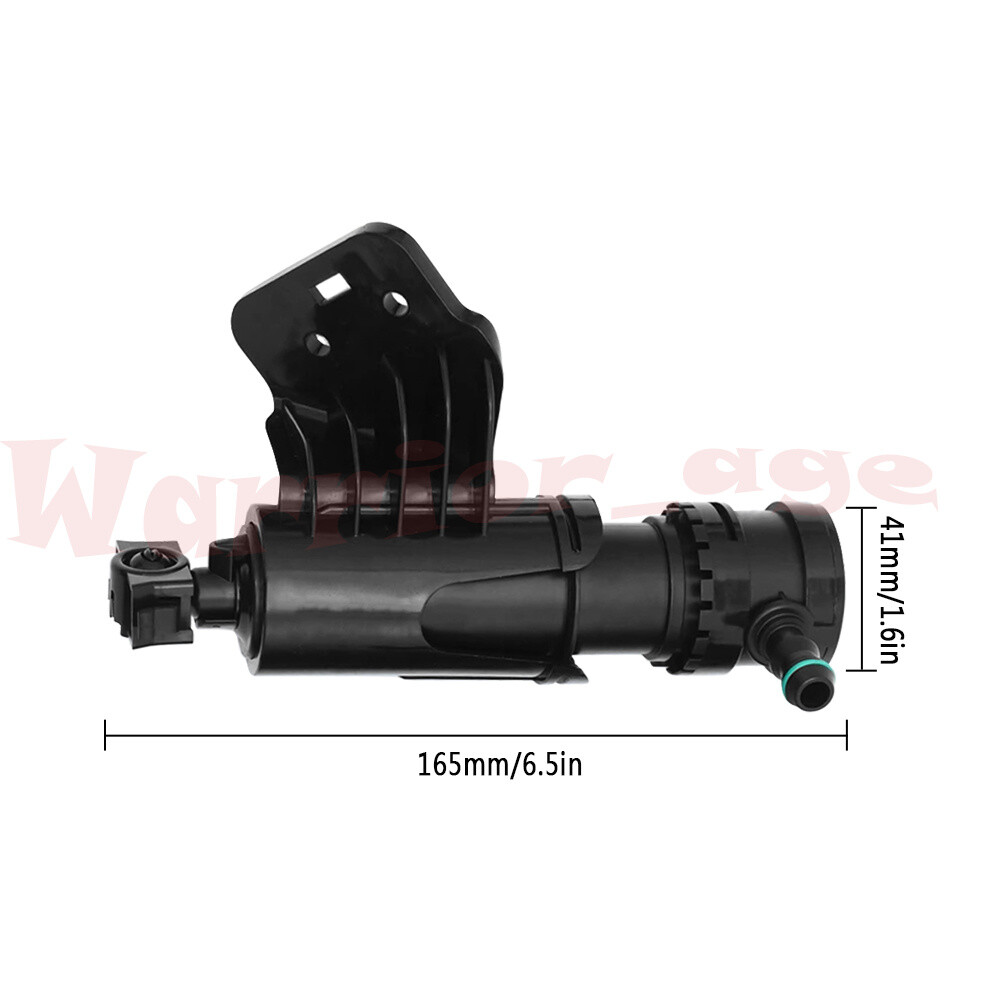 Right Side Headlight Washer Jet Nozzle Black For 2016-19 Kia SPORTAGE ...