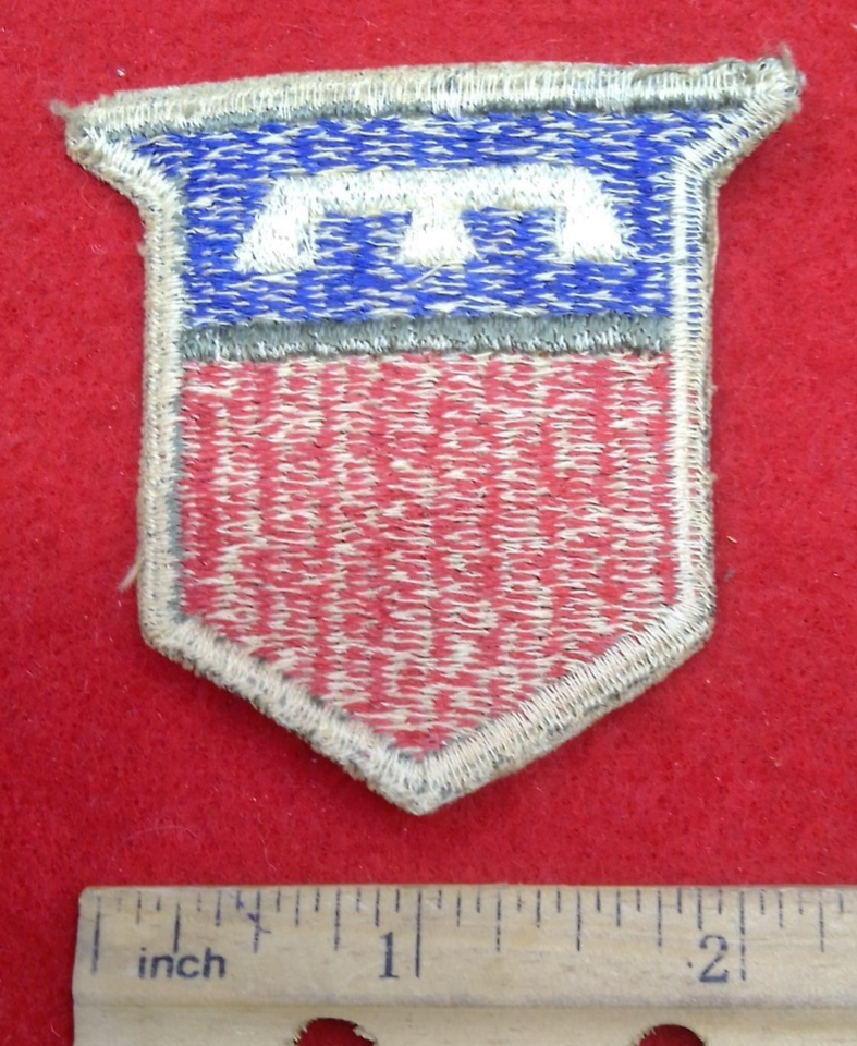 WWII/2 US Army 76th Infantry Division patch red, white, blue, and green ...