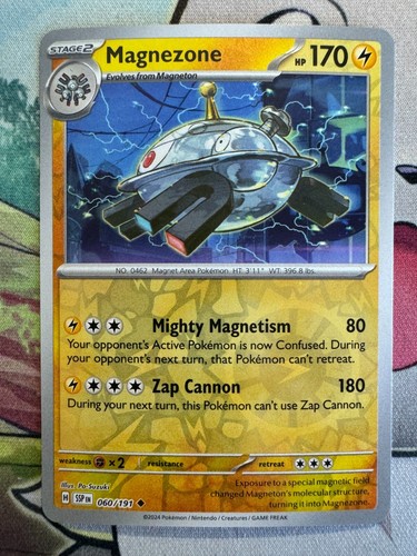 Magnezone Reverse Holo English Pokemon TCG BKBM345 | eBay