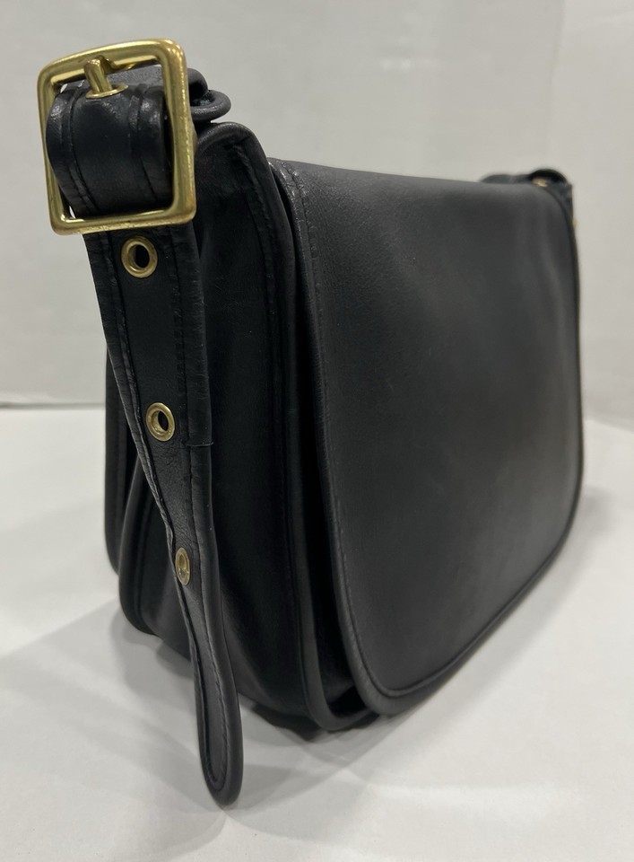 Coach 9951 Patricia Legacy Shoulder Bag Black Leather Purse Vintage | eBay