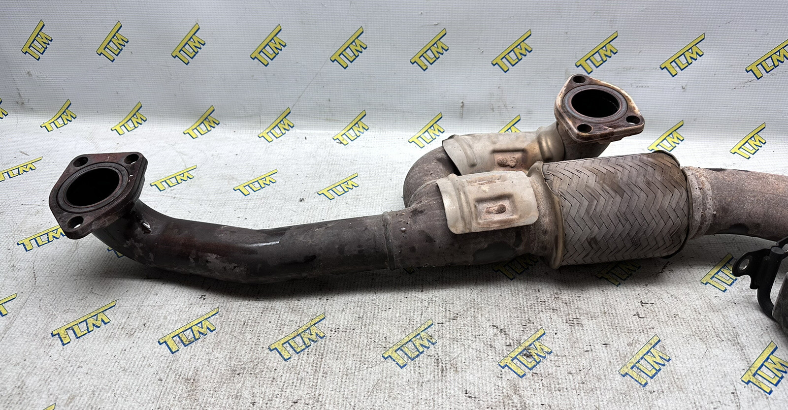 09-14 Acura TL Exhaust Down J Pipe Y Flex Pipe 3.5 2009 2010 11 2012 13 ...