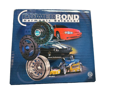 POWERBOND HARMONIC BALANCER for CELICA ST204R 5S-FE RAV-4 2.0L SXA10 ...