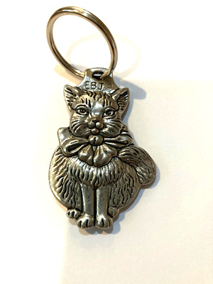 1X Creative Simulation Metal bunny & fish Key Ring Keyring Keychain ...