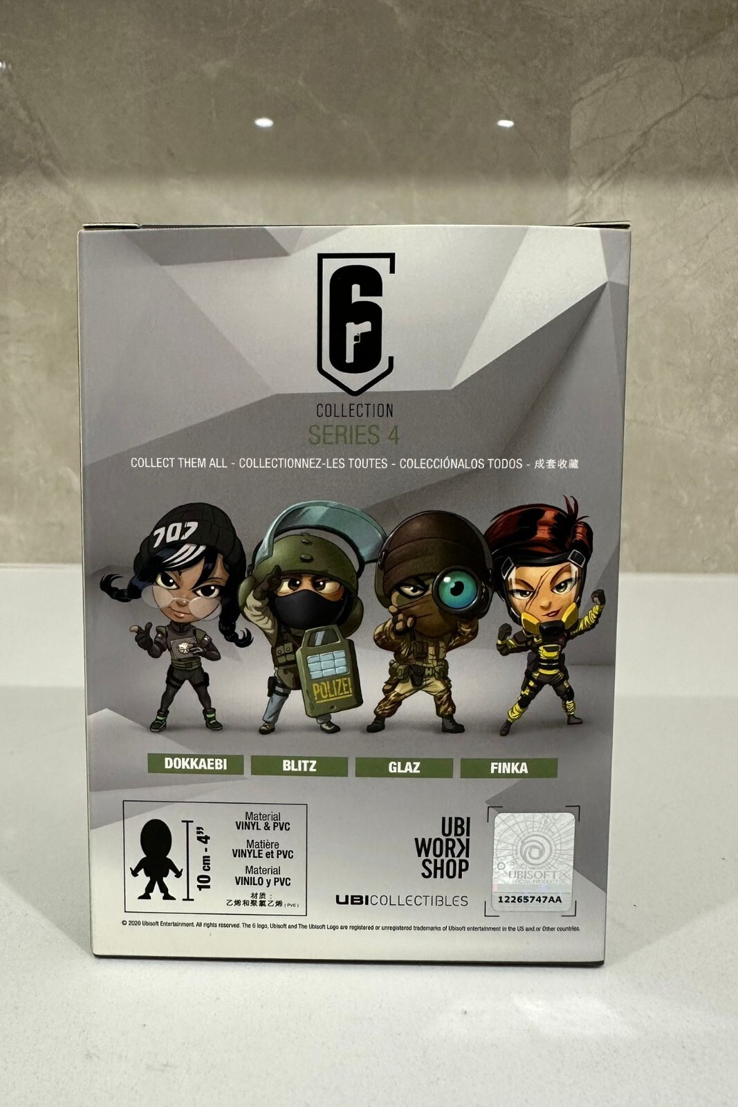 Rainbow Six Siege-R6S-Collection Figure/Chibi-Finka-Brand New with Code ...