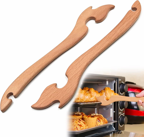 Oven Rack Puller, Wood Oven Rack Push Pull Tool, Prevent Scalding, Pull ...