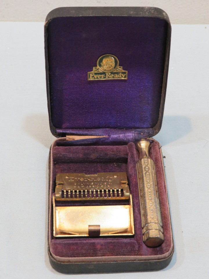 Vintage Ever-Ready Single Edge Safety Razor in Original Case | eBay