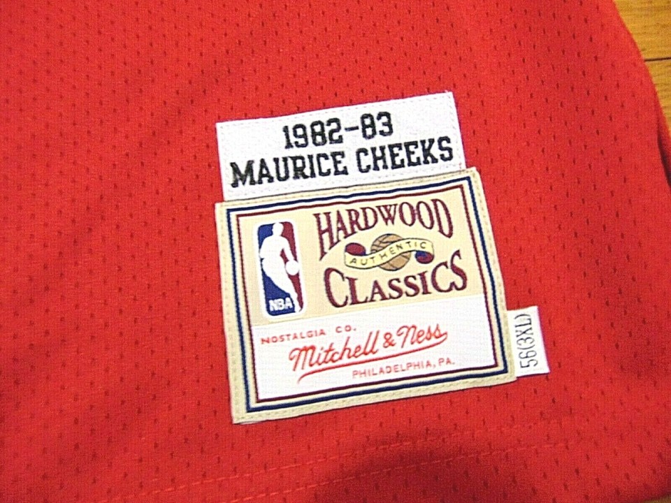 MITCHELL & NESS NBA HWC PHILADELPHIA 76ERS MO CHEEKS 1982-83 AUTHENTIC ...