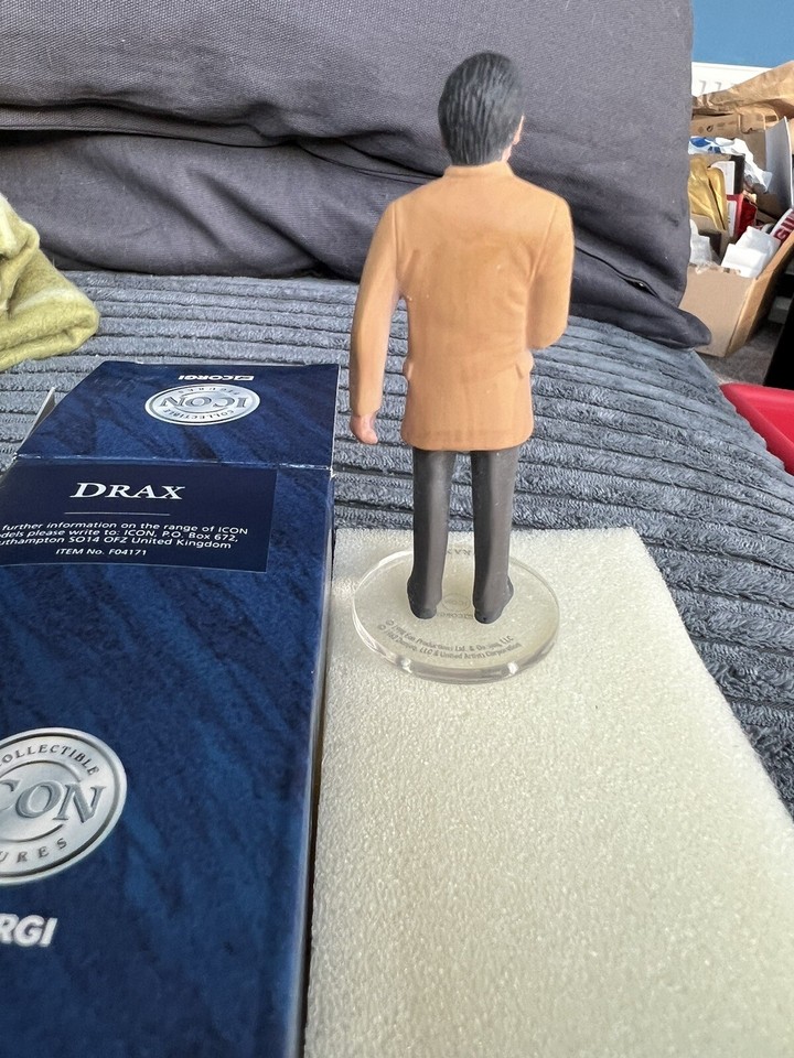 Corgi Icon Drax Figure F04171,James Bond 007,Boxed Never Displayed | eBay