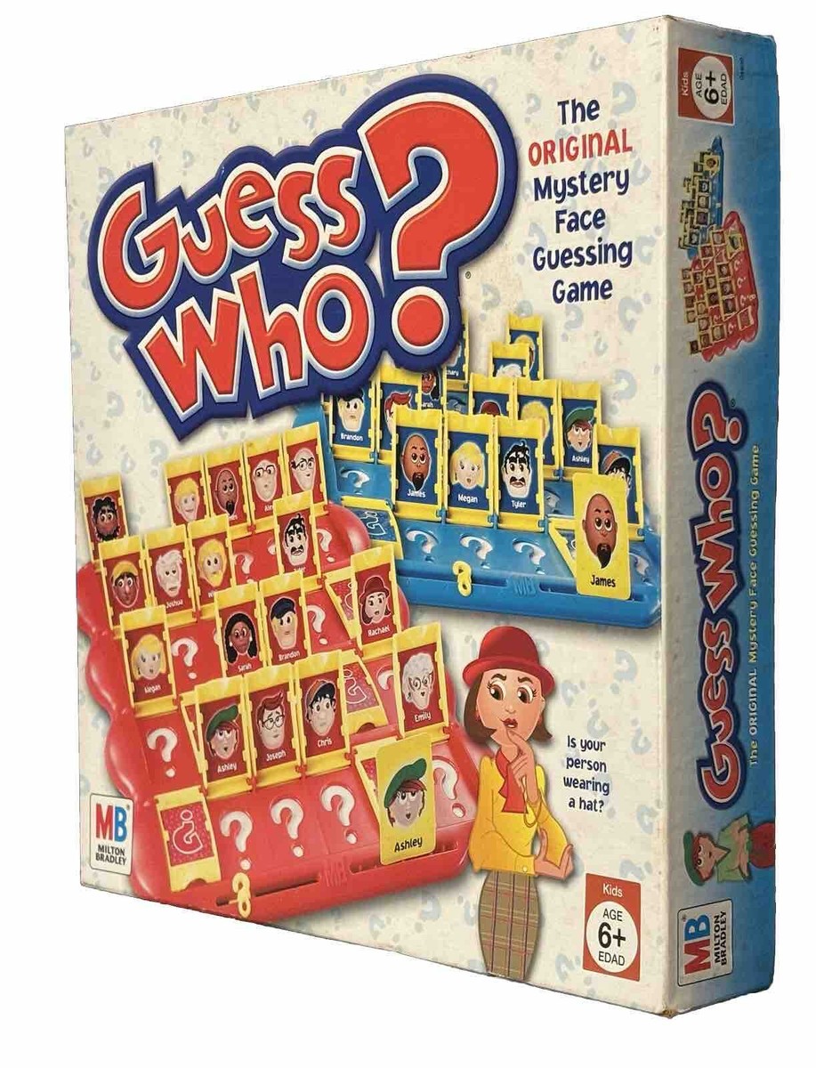 Hasbro Gaming Guess Who? People & Pets Board Game Edition Quién Es Quien