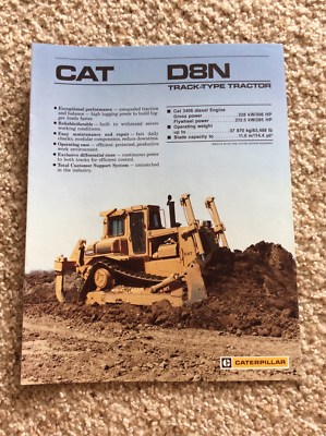 Manuals & Brochures - Caterpillar 1988