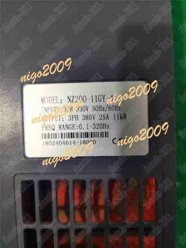 1PC Used Zhongchen Inverter NZ200-11GY-4 11KW 380V 180 days Warranty ...