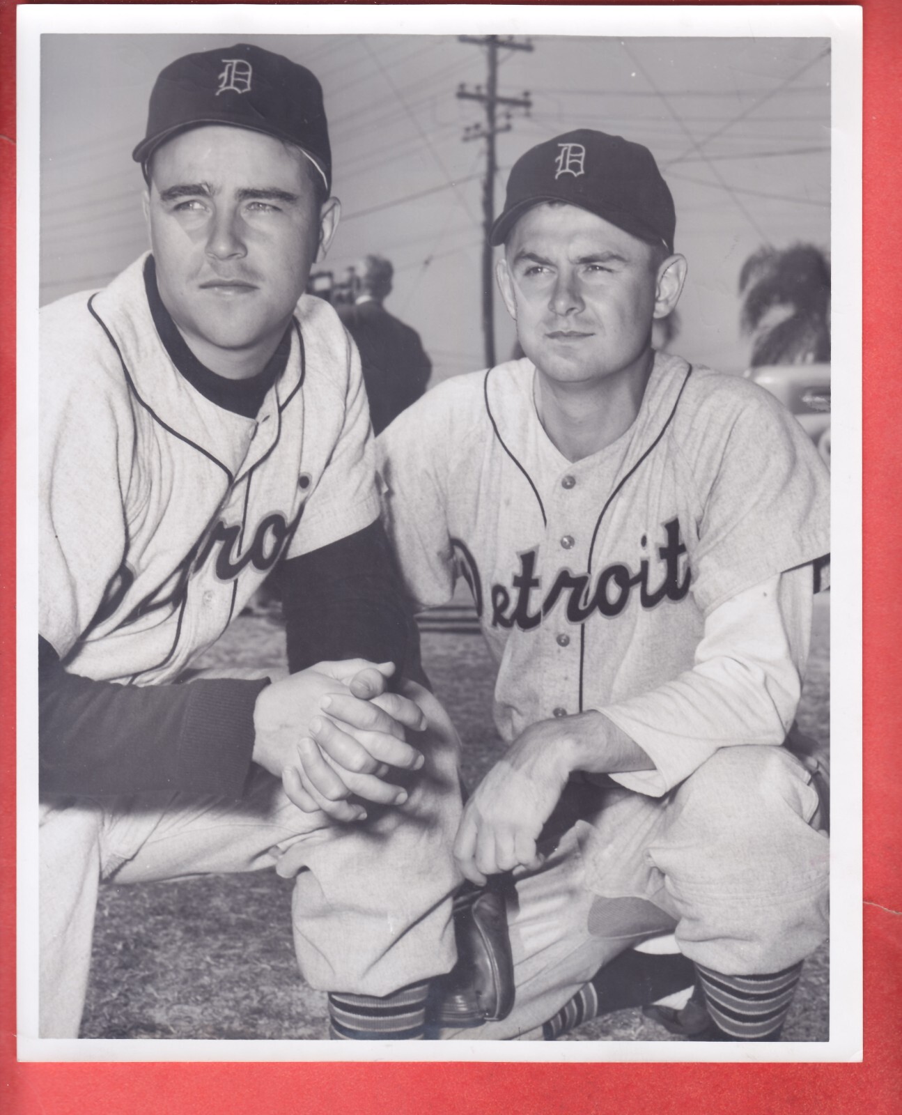 1952 DETROIT TIGERS 8 X 10 GLOSSY TYPE 1 NED GARVER , TED GRAY | eBay