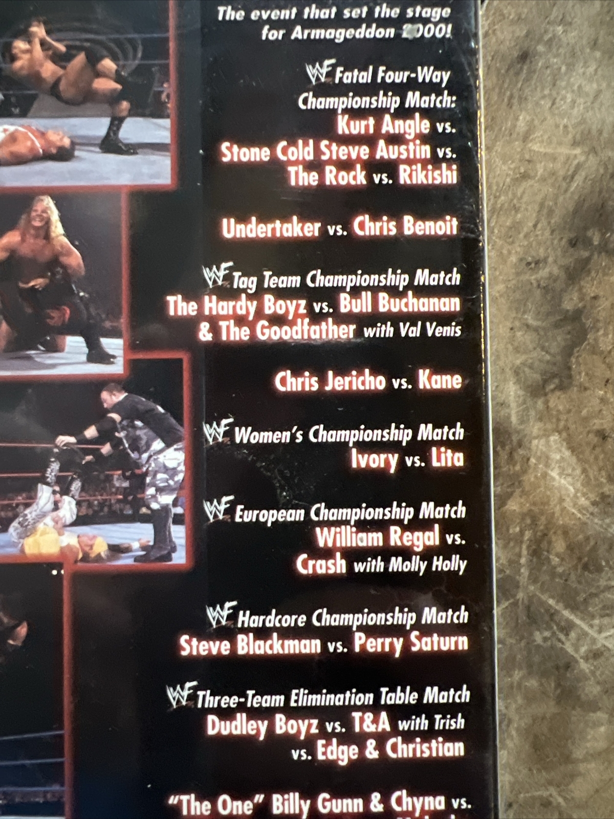 WWF REBELLION - WWF DIVAs Ivory vs Lita ( VHS 2001 WWF ) NEW Sealed ...