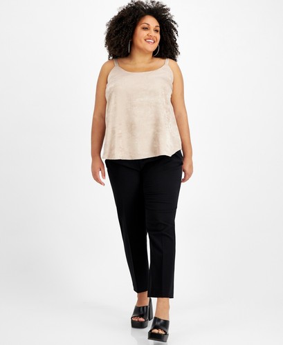 MSRP $60 Bar Iii Plus Size Foil Camisole Size 1X | eBay