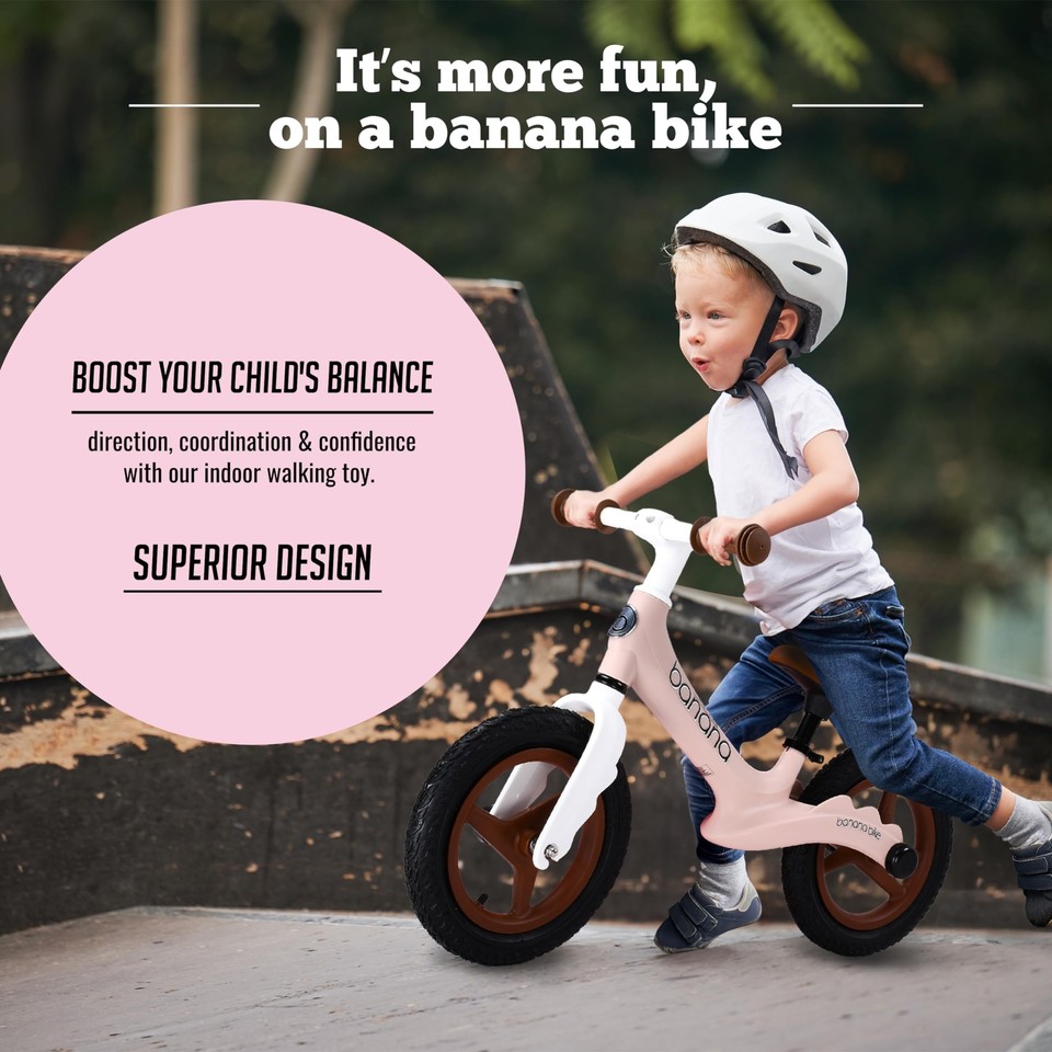 banana bike & Lava Sport Toddler Balance Bike - No Pedal Toddler Bikes ...
