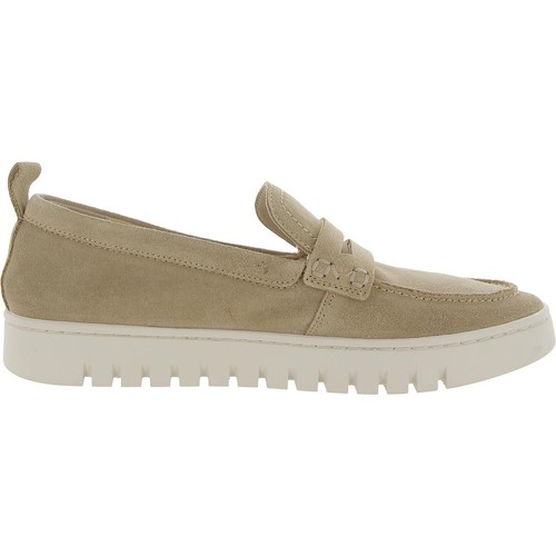 Vionic Womens Uptown Beige Suede Slip-On Loafers Shoes 9 Medium (B,M ...