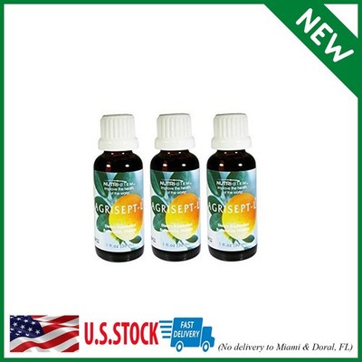 Nutri-Diem Agrisept - L Antioxidant 30ml (1 oz) 3 Bottles | eBay