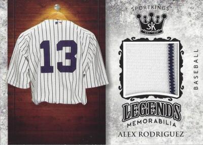 2018 Sportkings Legends Memorabilia #LSM13 Alex Rodriguez - NM-MT | eBay