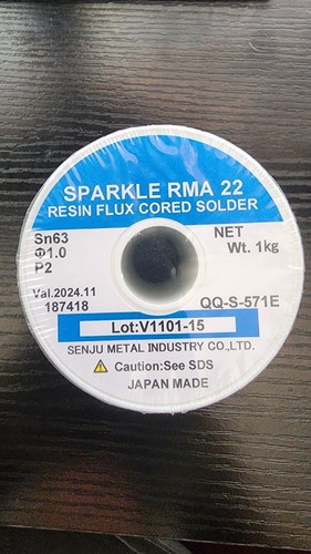 NEW Sparkle RMA 22 Resin Flux Cored Solder Roll. 1Kg | eBay