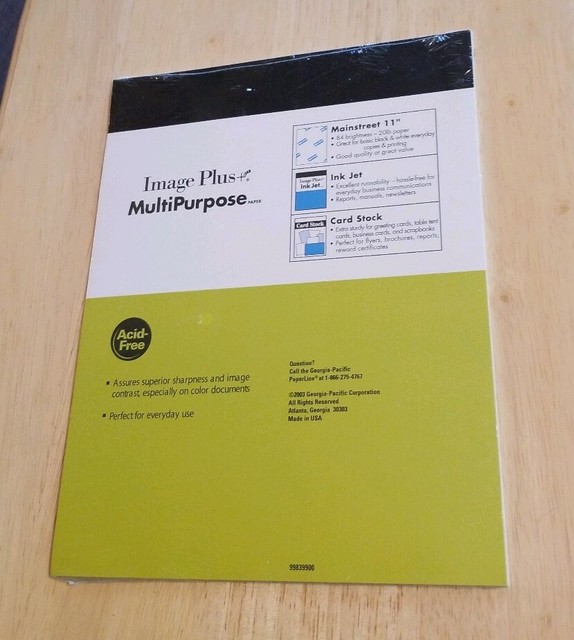 Georgia pacific image plus paper - cardwest