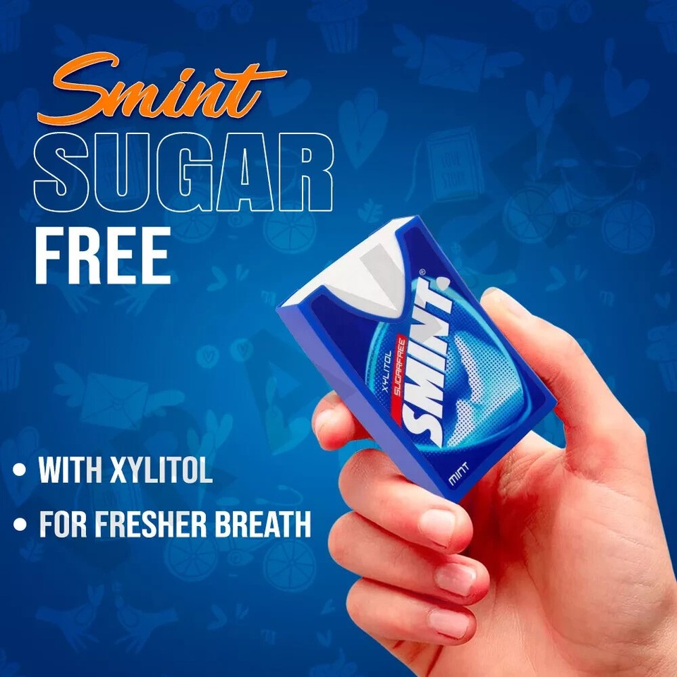 Smint Mint - Sugar Free Mints 8g. 12x40's BBE01/27 | eBay UK