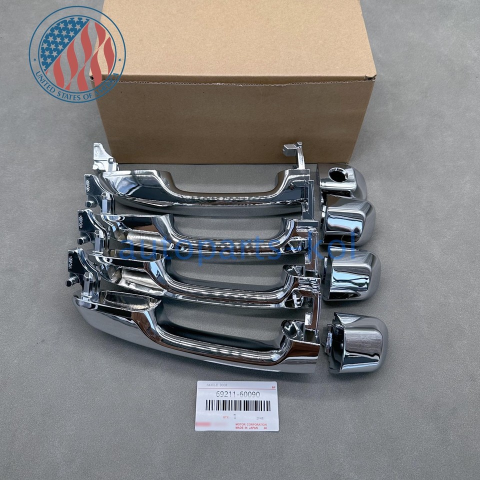 New! For 69211-60090 2010-20 Toyota 4Runner Outside Exterior 4x Set ...