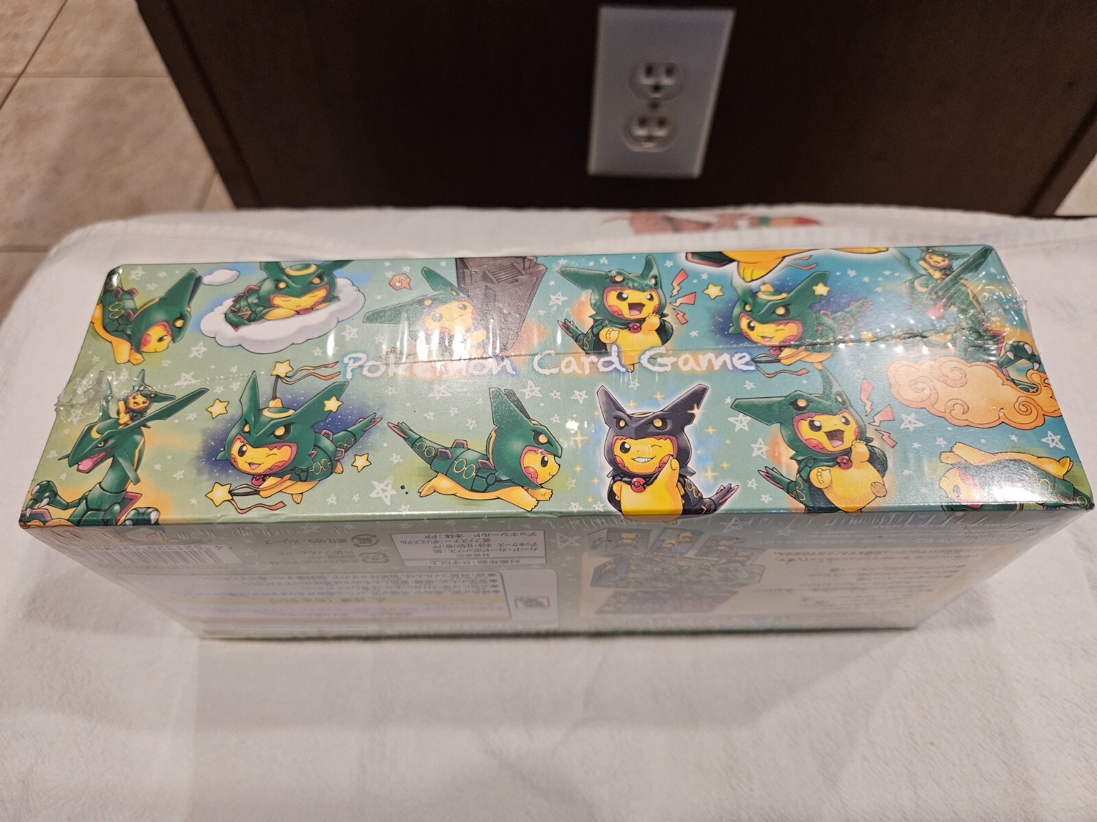 Pokémon TCG XY Break Pikachu Rayquaza Cosplay Poncho Box for sale ...