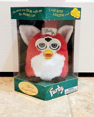 SEALED Hasbro Furby SANTA Hat Christmas Special Limited Edition 70-885 ...