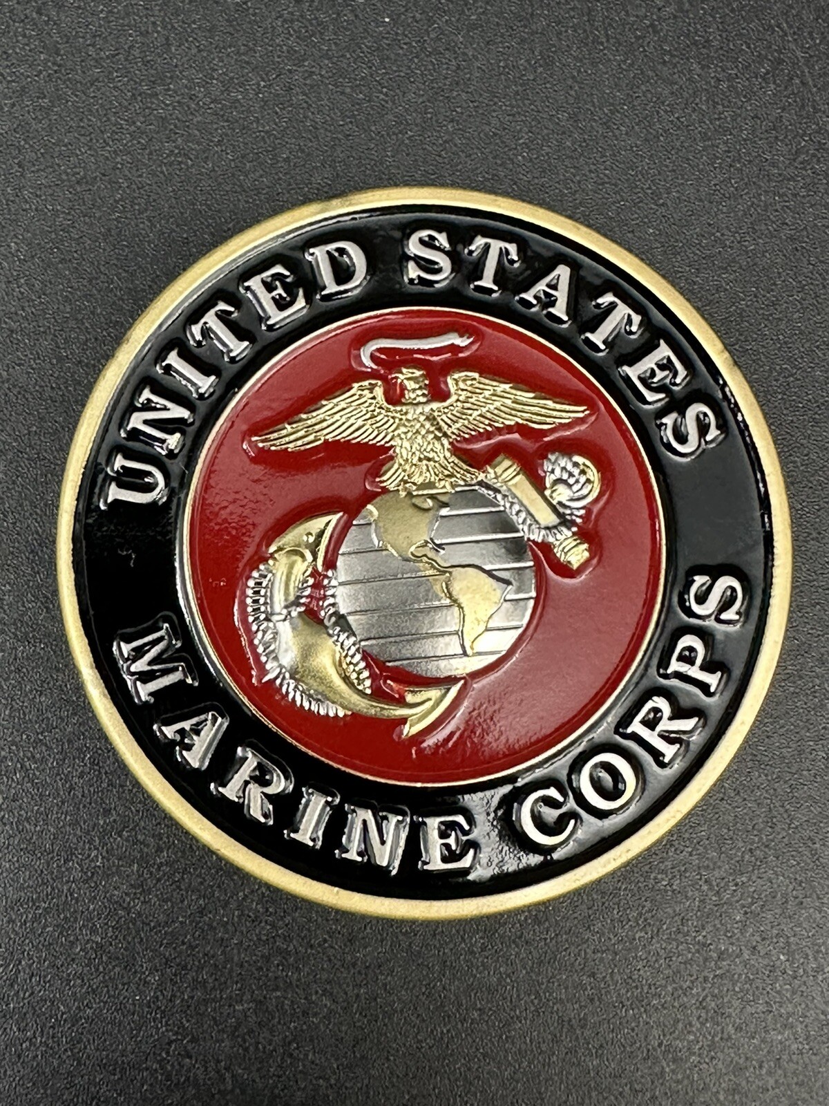 2" USMC "Uncommon Valor A Common Virtue" Marine Corps Challenge Coin | eBay