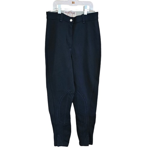 Equestrian Correct Riding Apparel Pants size 26L Navy Blue Breeches ...