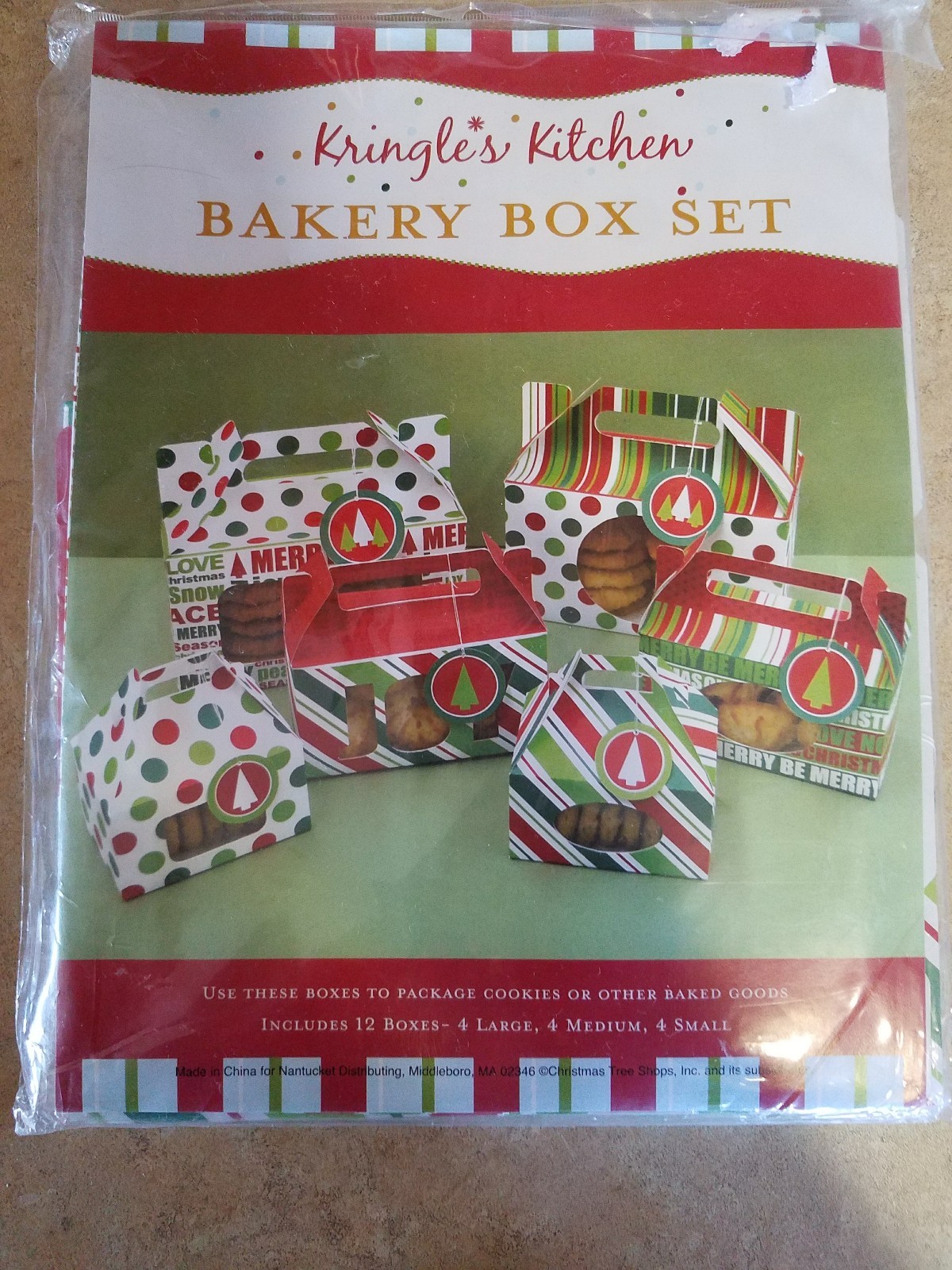 Kringles Kitchen Bakery Box Set Cookie Swap Baked Goods Set of 12 | eBay