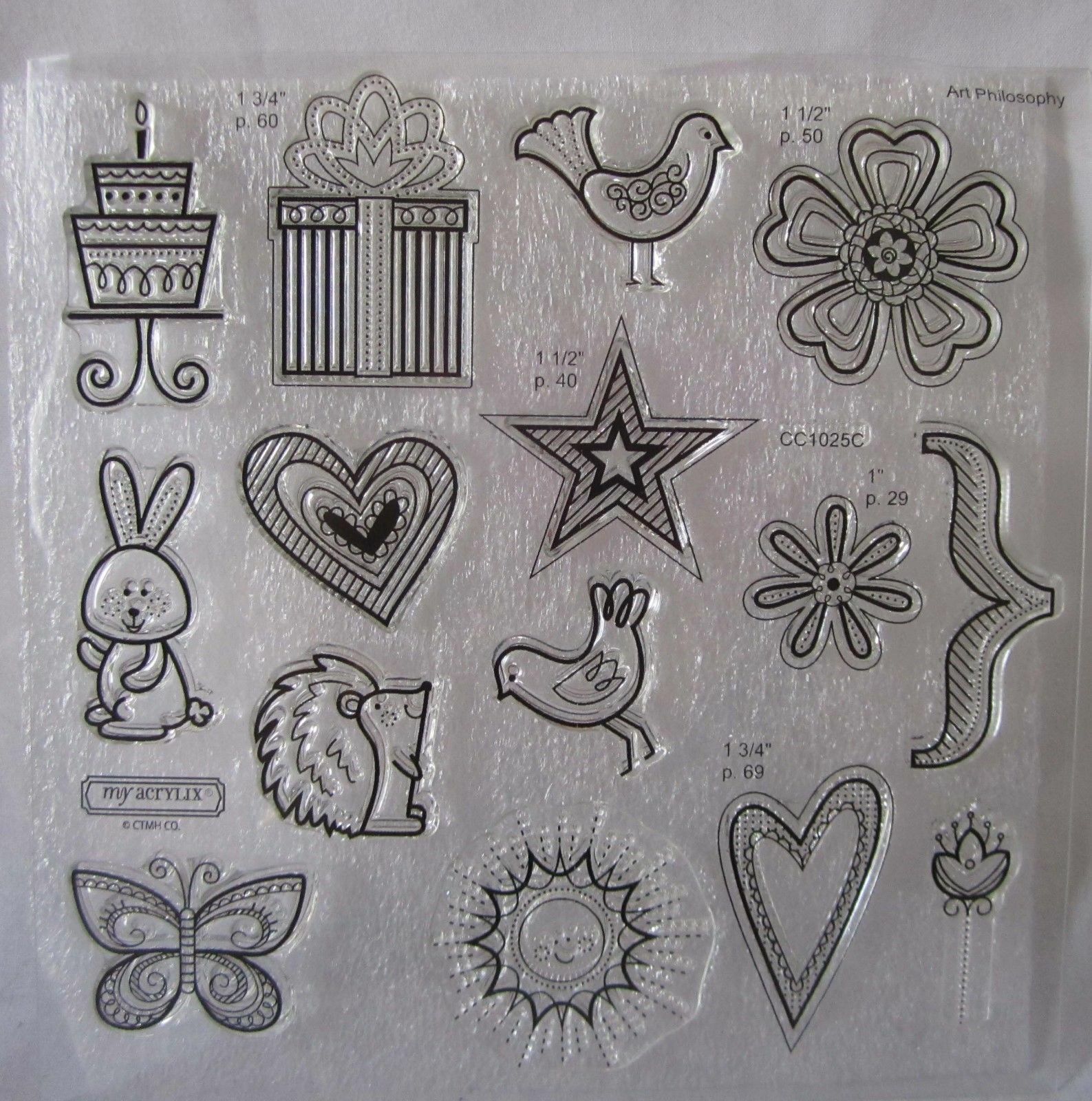CLOSE TO MY HEART CTMH CC "CC" Series Stamp Sets YOU Pick the Set You ...