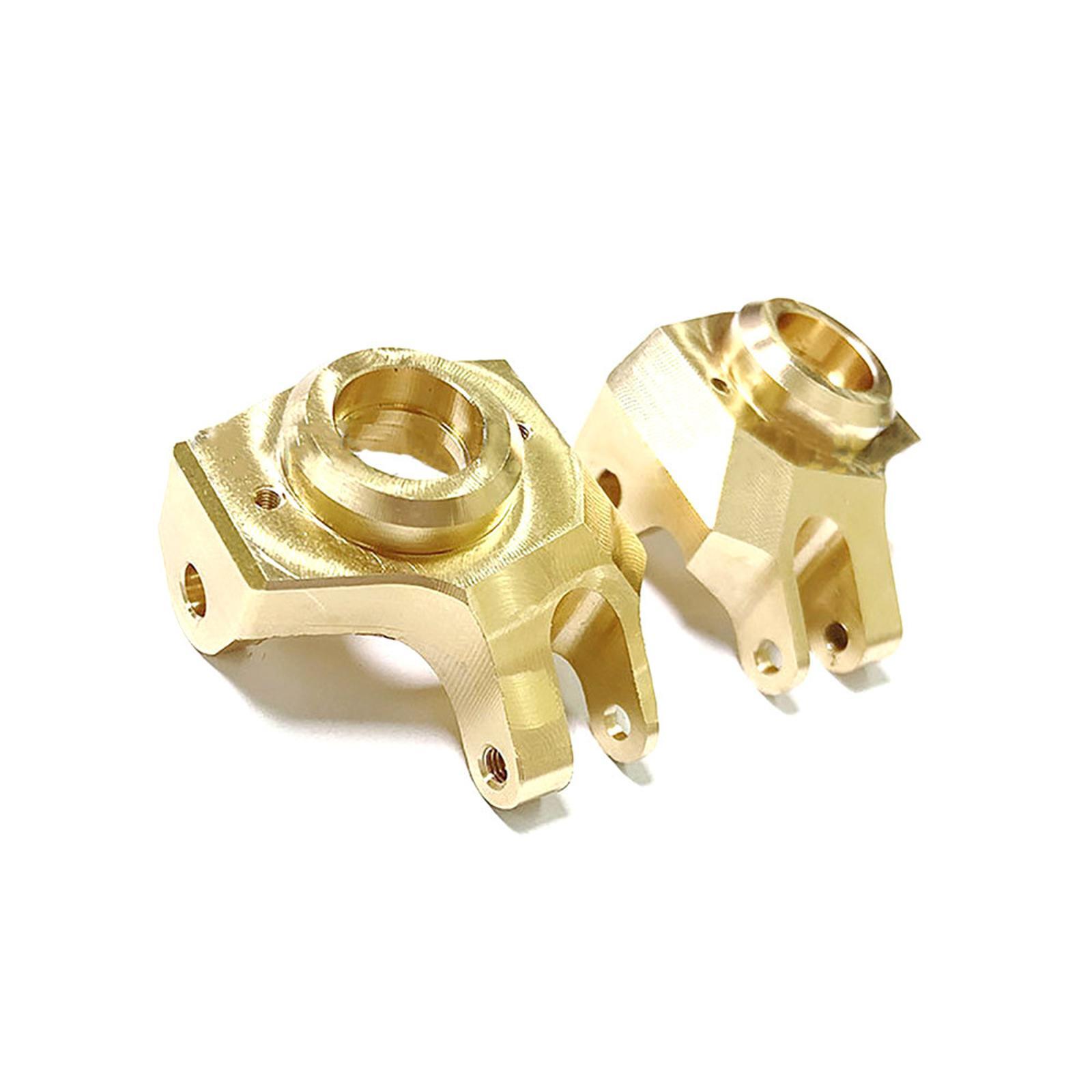 2Pcs Brass Front Steering Knuckle For Axial SCX10 II 90046 1/10 RC Car ...