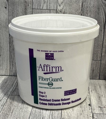 Affirm FiberGuard Step 2 Resistant Creme Relaxer 4 lbs READ DESCRIPTION ...