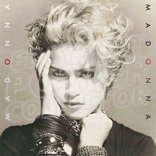 Madonna Self Titled Banner Album Cover Poster | eBay