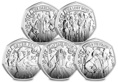2024 Isle of Man Peter Pan 50p Coins (Uncirculated) | eBay